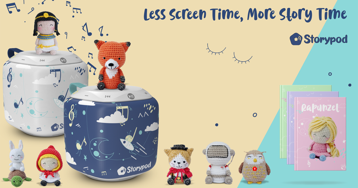 Storypod: The Smart, Screenless Storytelling Toy For Kids