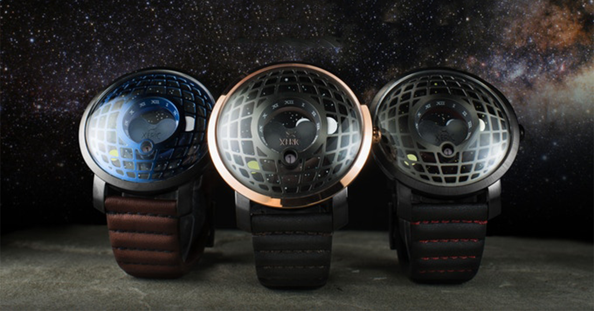The Xeric Trappist-1 Moonphase Watch: Bending Time & Space